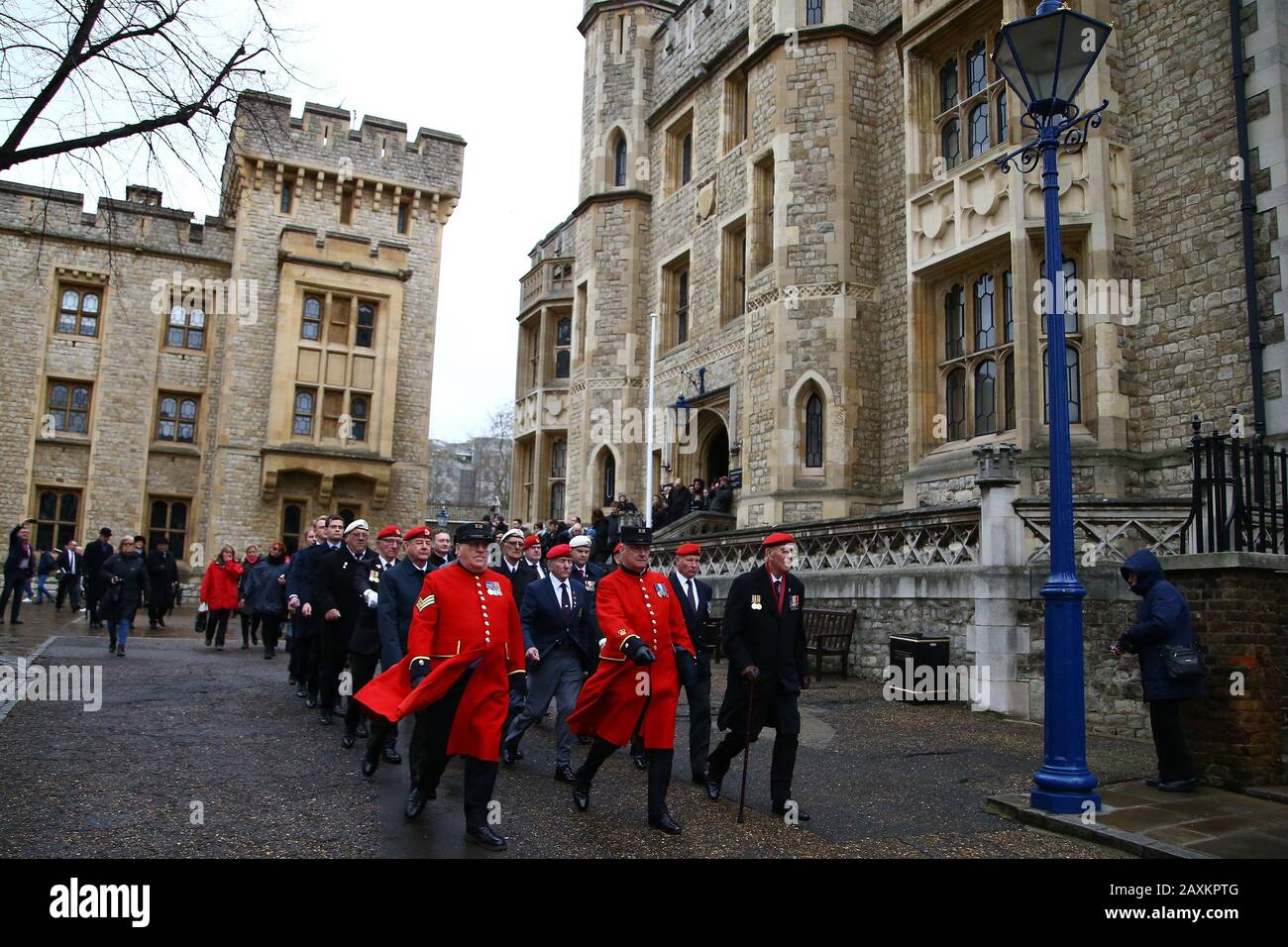 Serving officers and soldiers of The Royal Military Police, parade ...