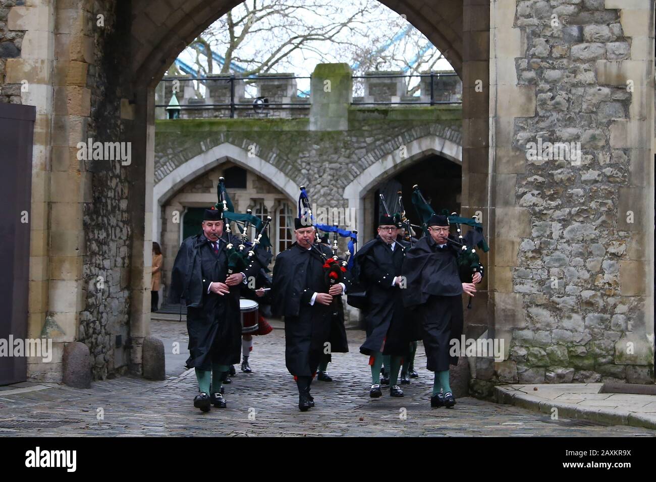 Serving officers and soldiers of The Royal Military Police, parade ...