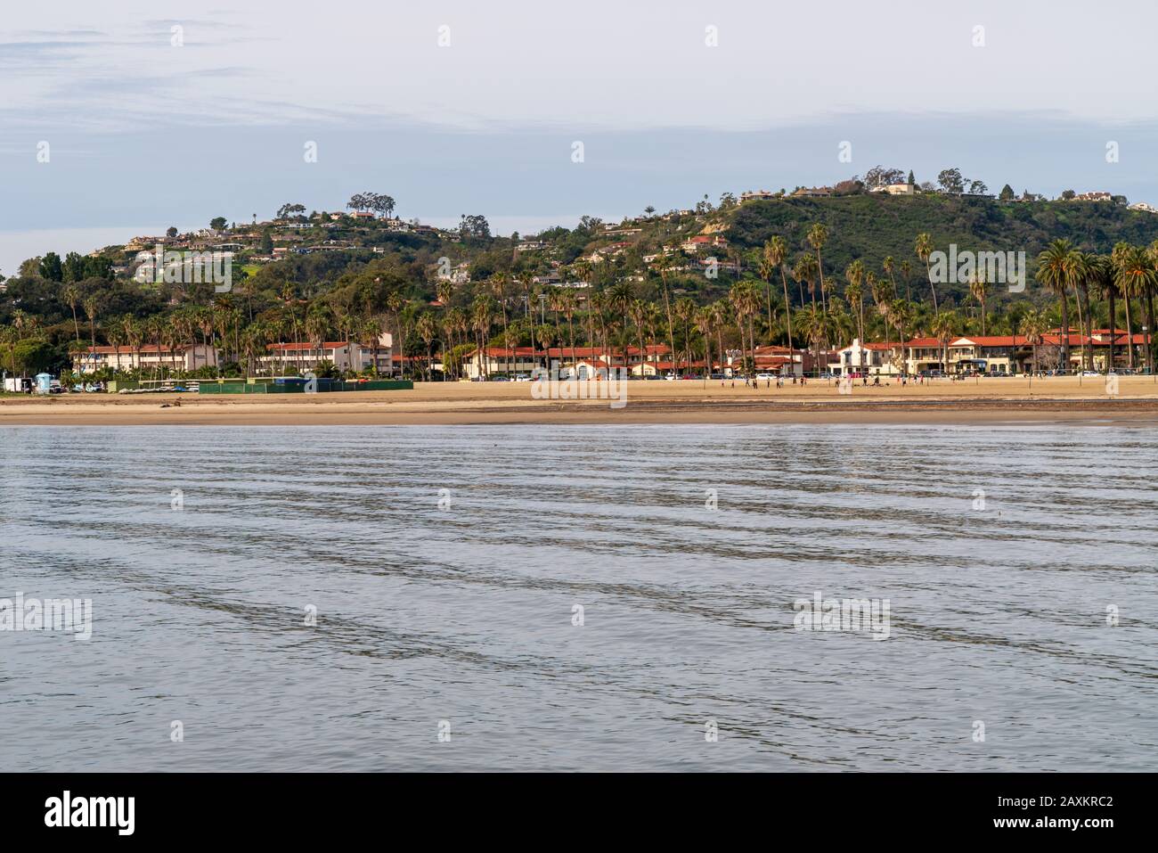 Santa Barbara pier, California Stock Photo - Alamy