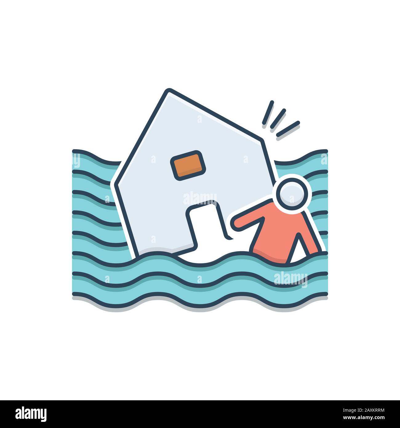 Illustration for Flood Stock Vector Image & Art - Alamy