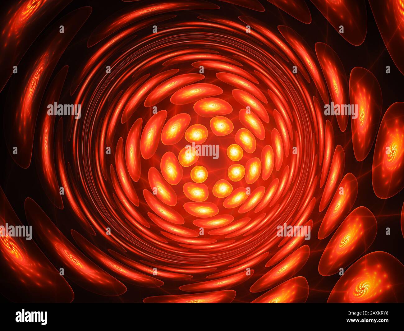 glowing multiverse, computer generated abstract background, 3D ...
