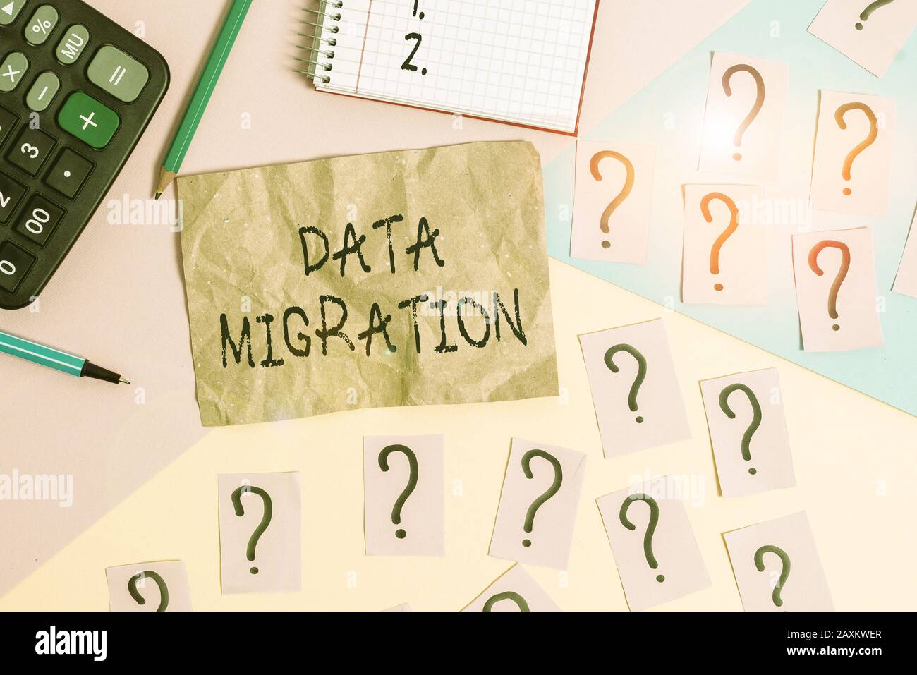Word writing text Data Migration. Business photo showcasing process of ...