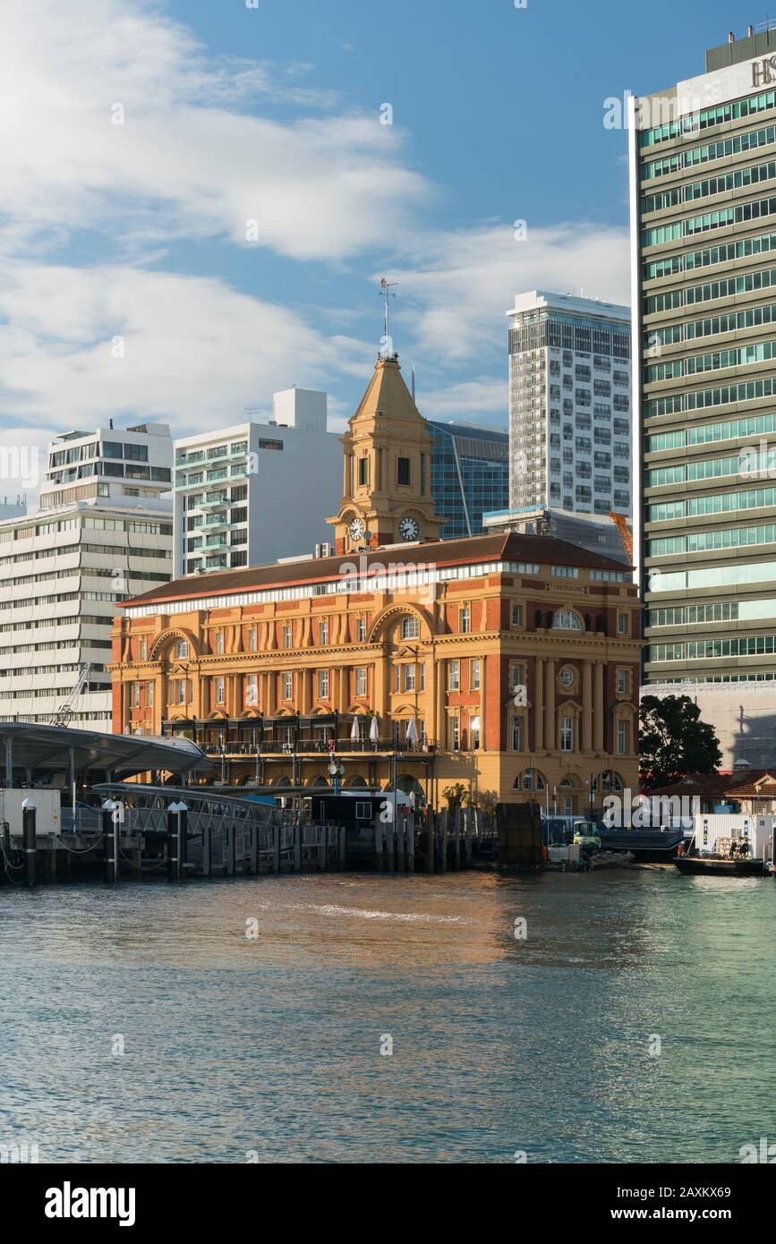 Ferry Terminal, Waterfront, Auckland, North Island, New Zealand ...