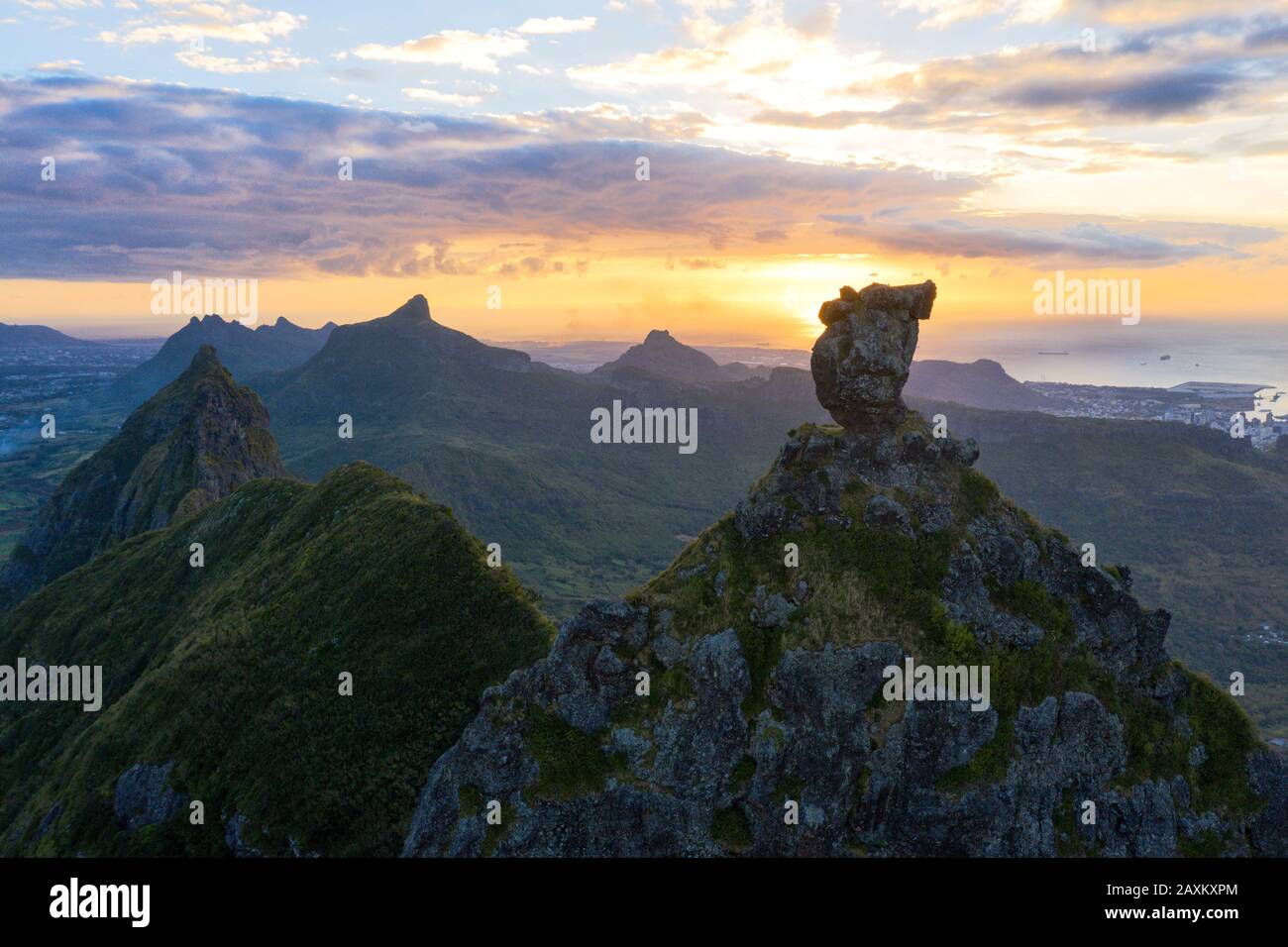 Mauritius island le pouce hi-res stock photography and images - Alamy