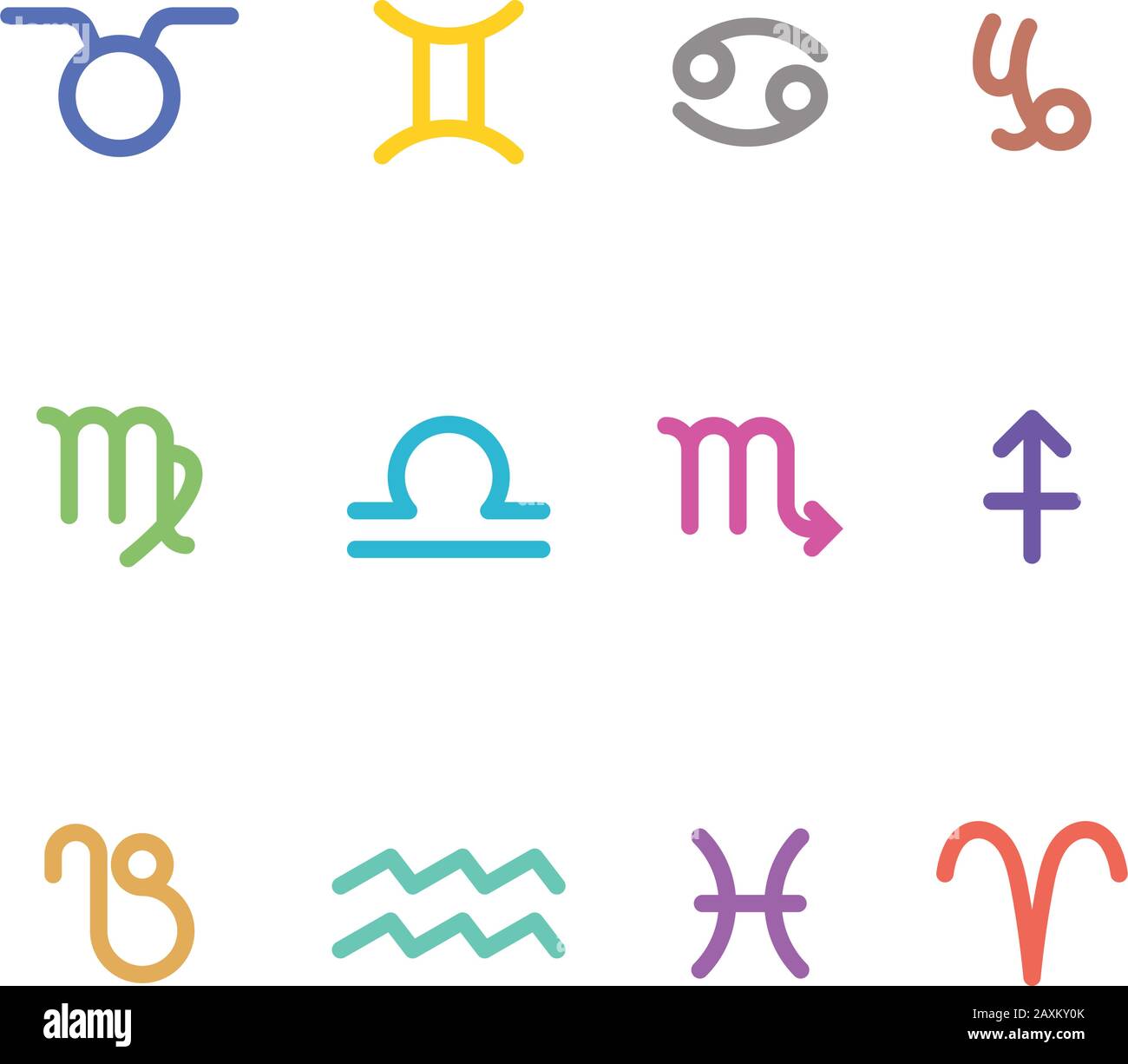 Zodiac icon vector illustration design Stock Vector Image & Art - Alamy