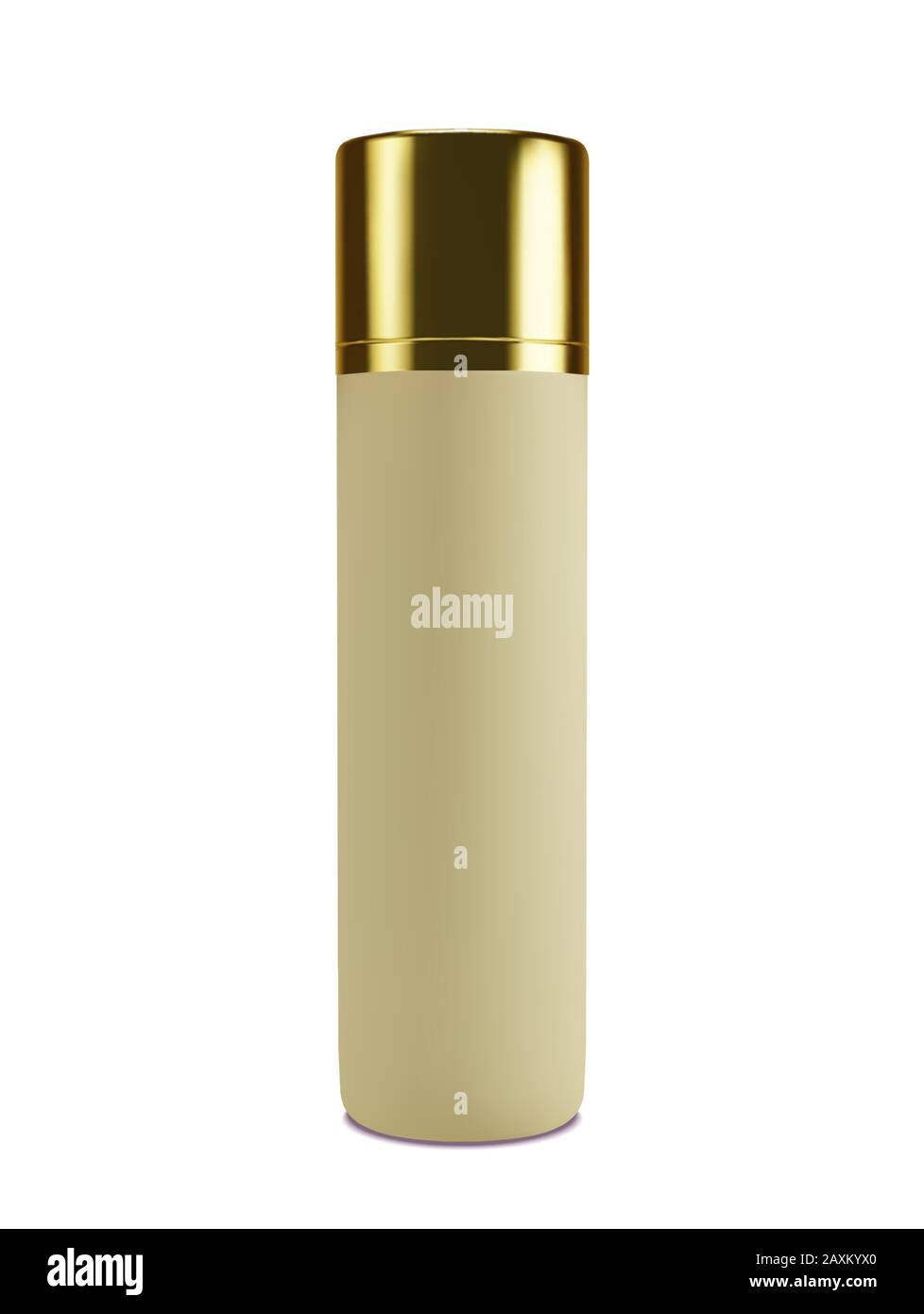 Gold tube cosmetic cream Stock Vector Images - Alamy