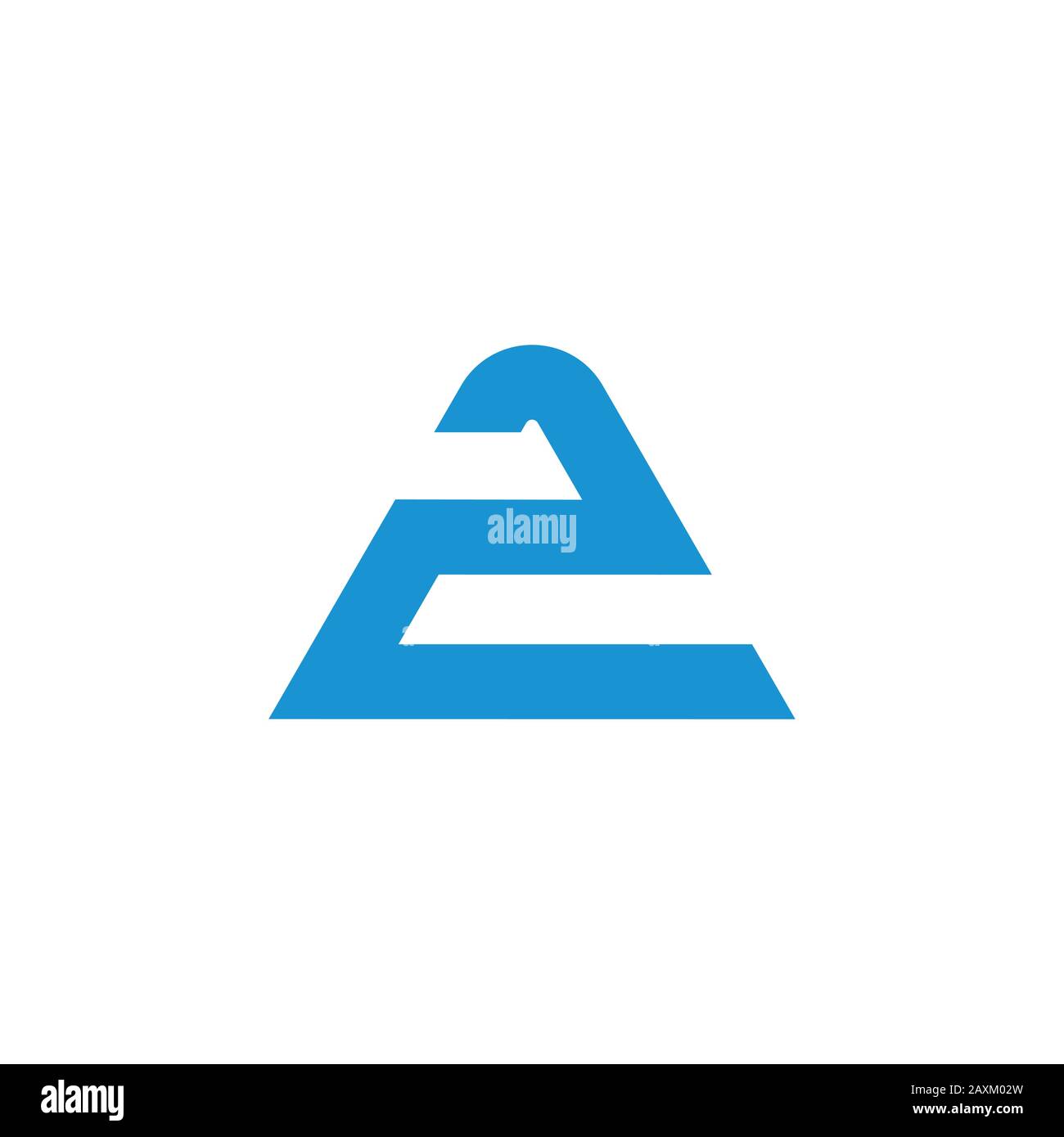 letter e triangle geometric logo vector Stock Vector Image & Art - Alamy