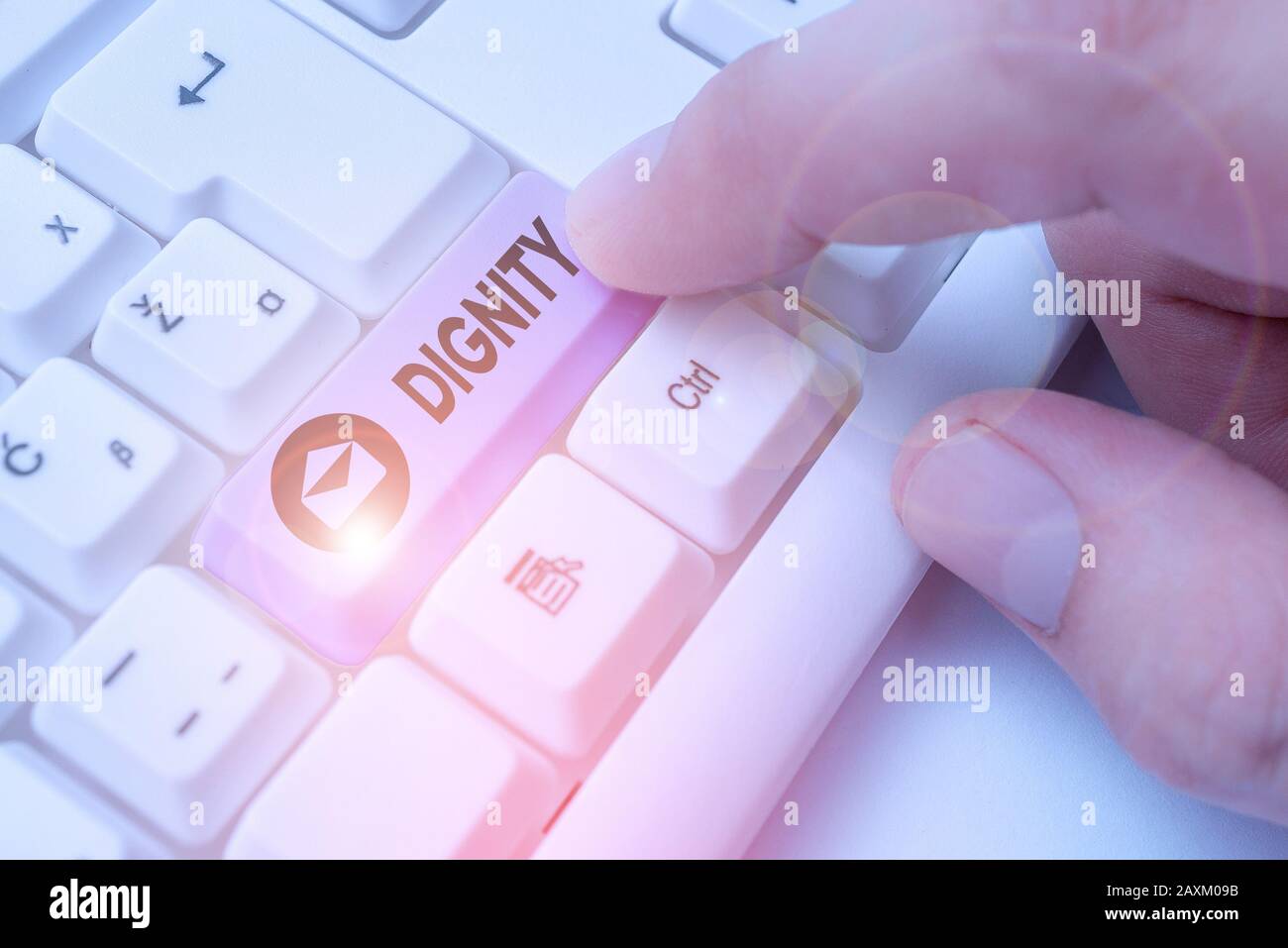 Handwriting text writing Dignity. Conceptual photo Quality Being worthy ...