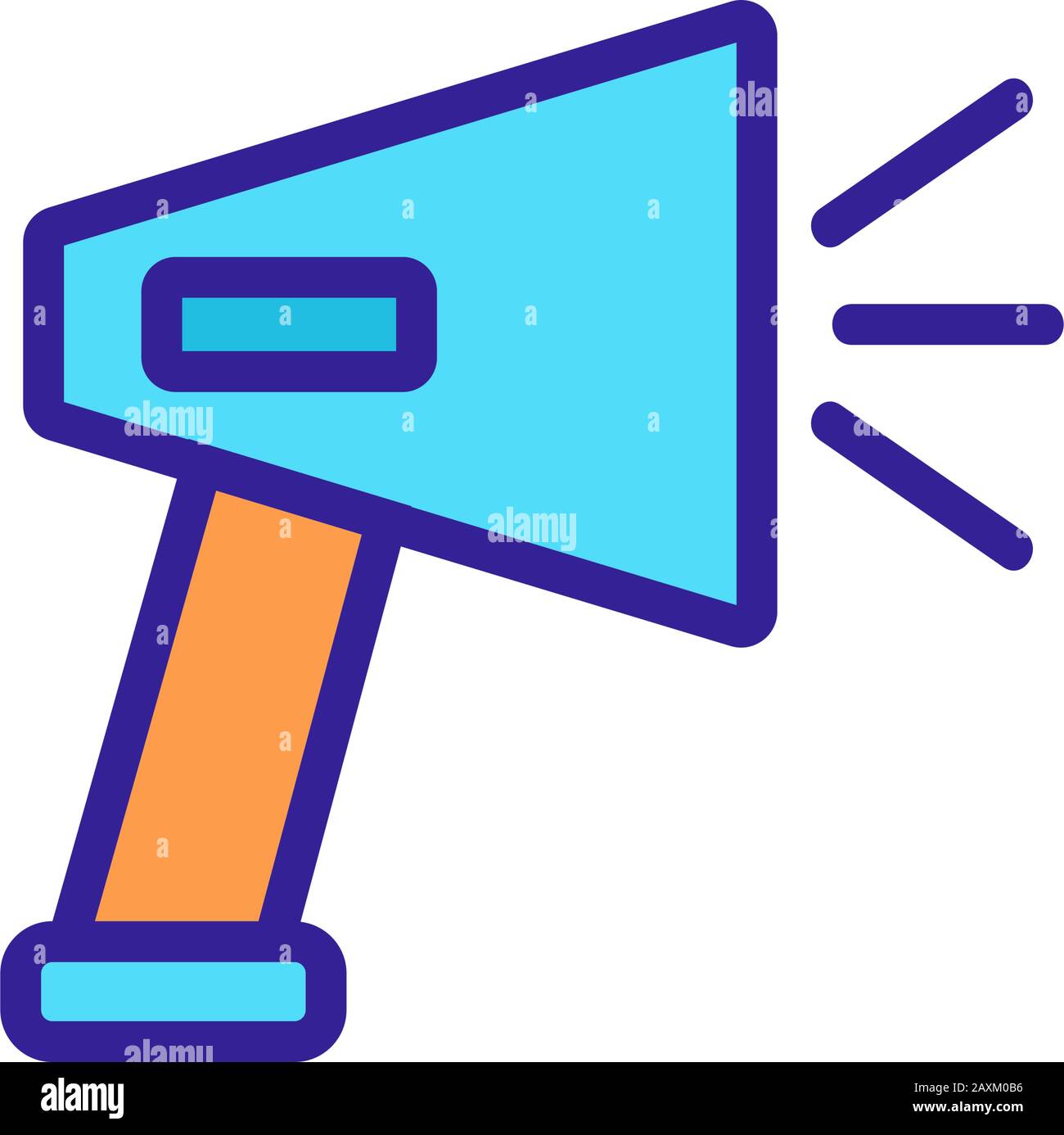 Scanner icon vector. Isolated contour symbol illustration Stock Vector ...