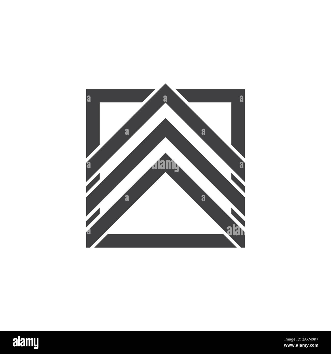 simple geometric text letter logo vector collection set Stock Vector ...