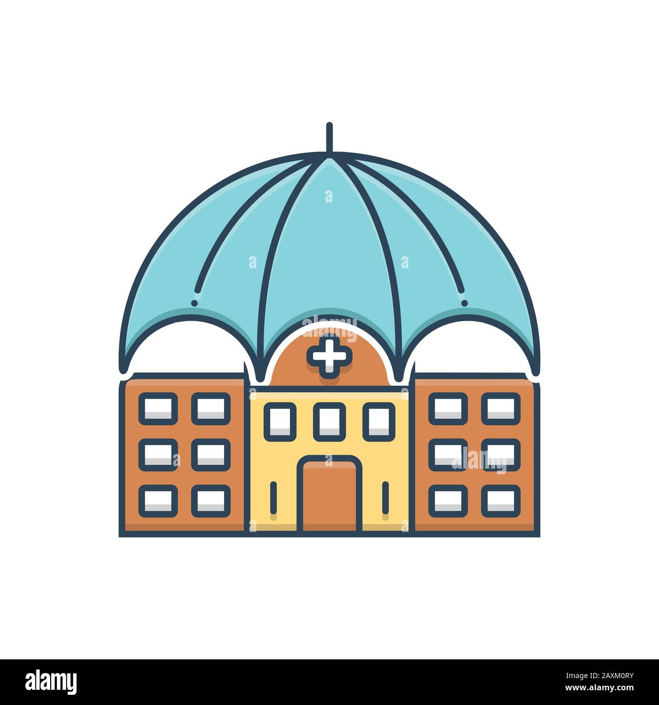 Illustration for Hospital insurance Stock Vector Image & Art - Alamy