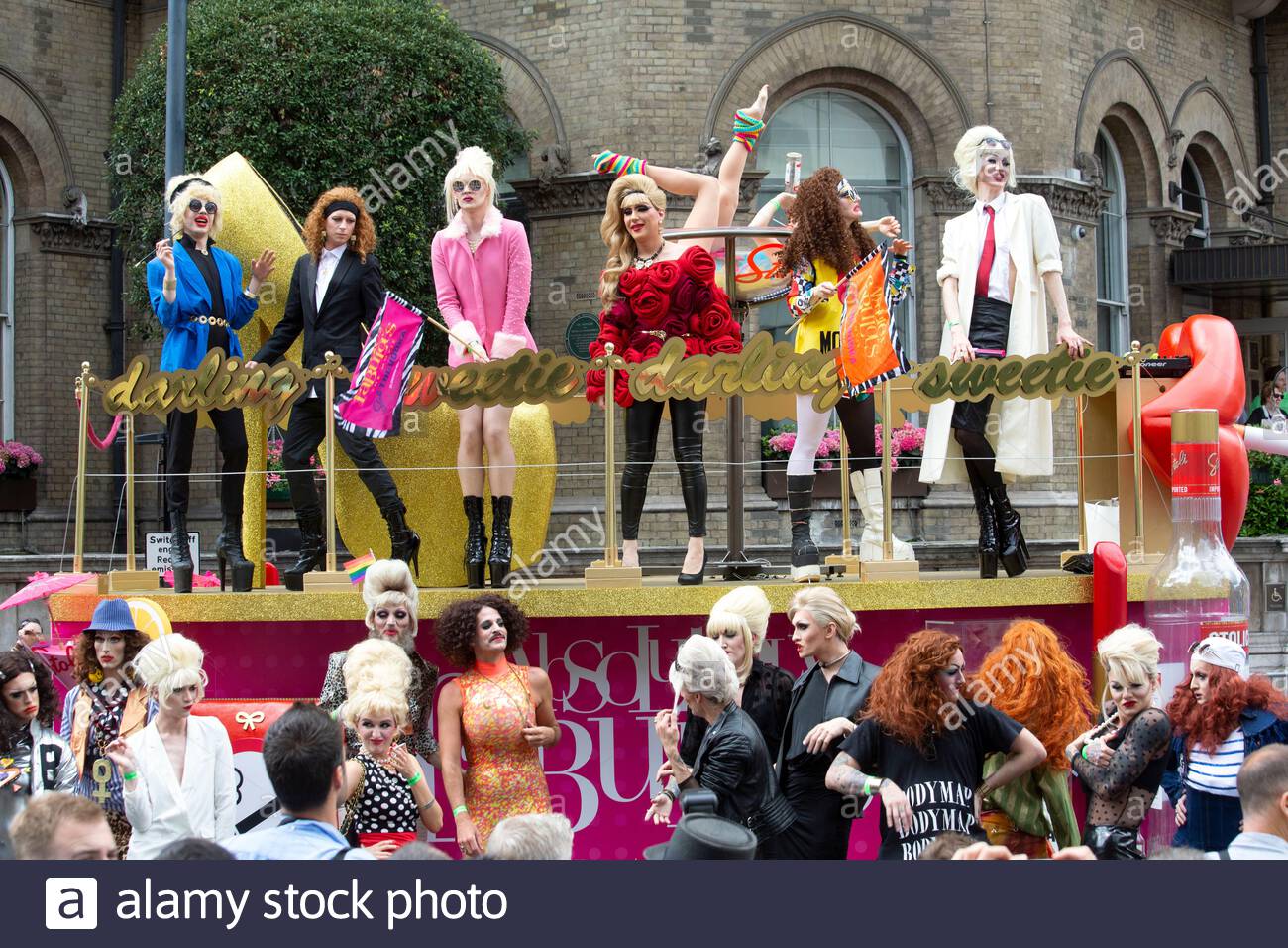 The pride london parade hi-res stock photography and images - Alamy