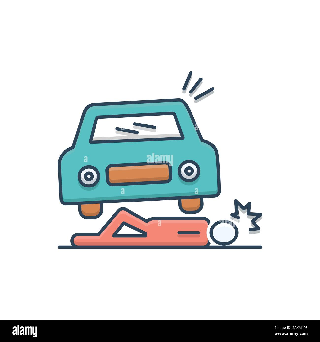 Accidental death Stock Vector Images - Alamy