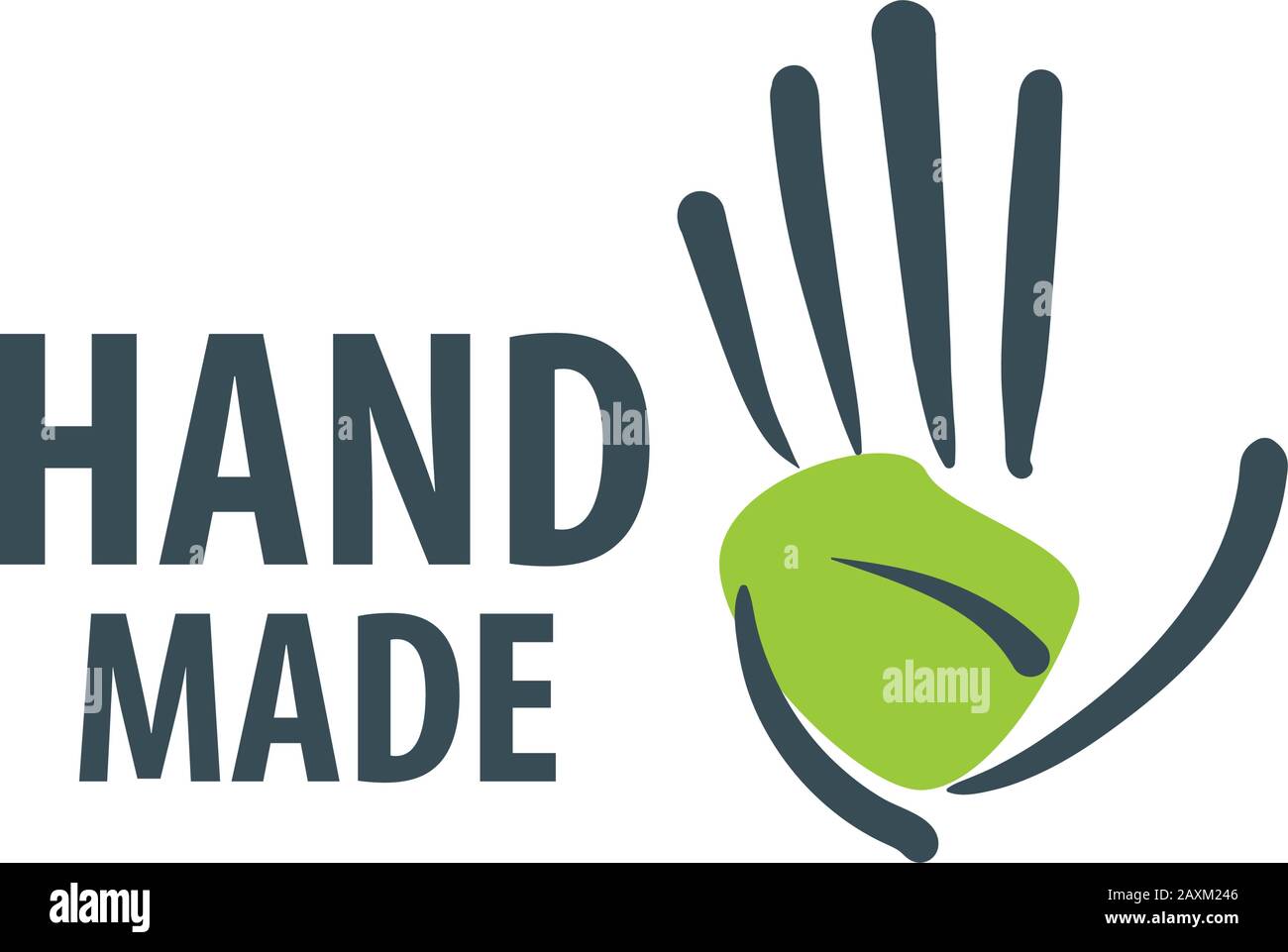 Vector icon handmade on a white background Stock Vector Image & Art - Alamy