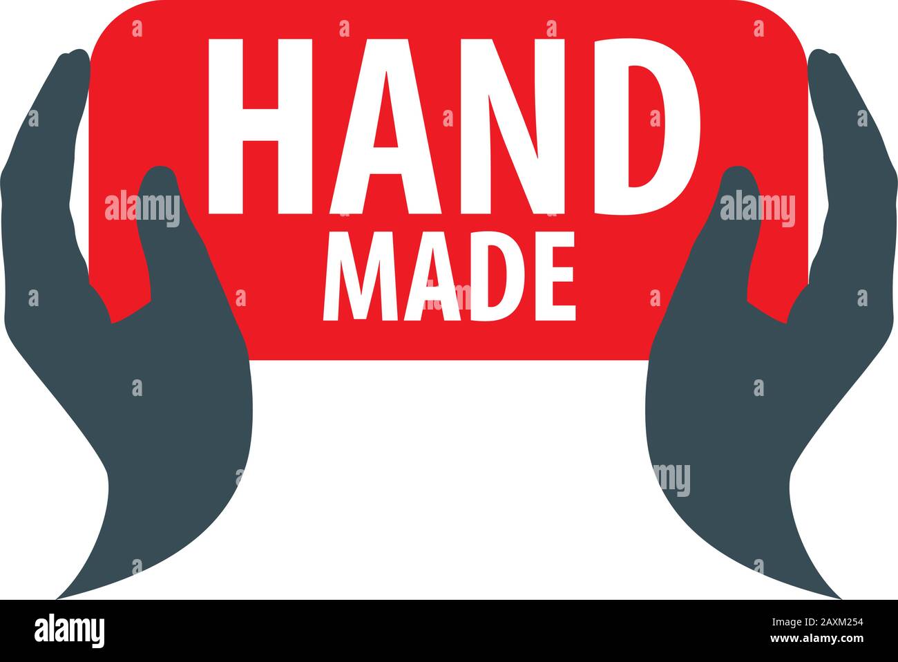 Vector icon handmade on a white background Stock Vector Image & Art - Alamy