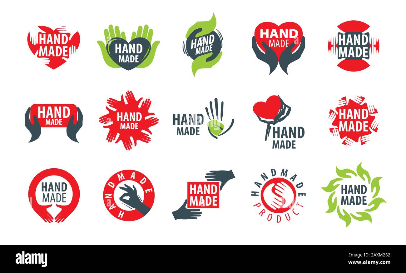 Vector icon handmade on a white background Stock Vector Image & Art - Alamy