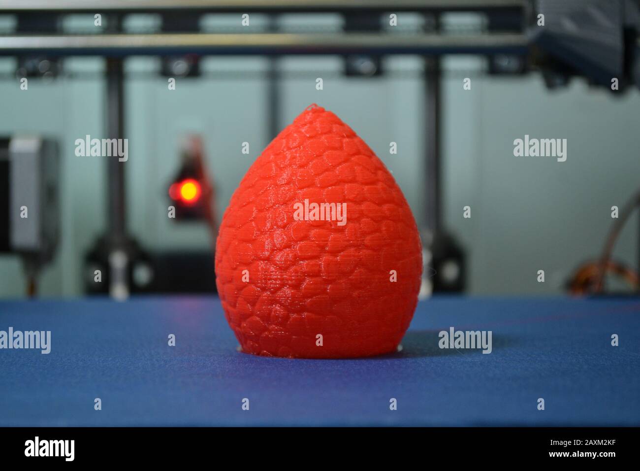 Model is printed on a 3d printer oval form Stock Photo - Alamy