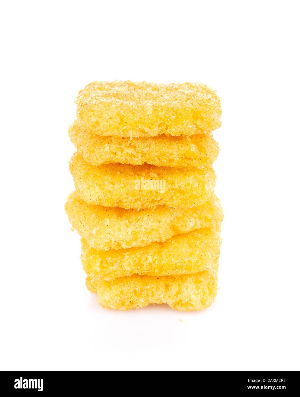 Corn chips isolated on white background Stock Photo - Alamy