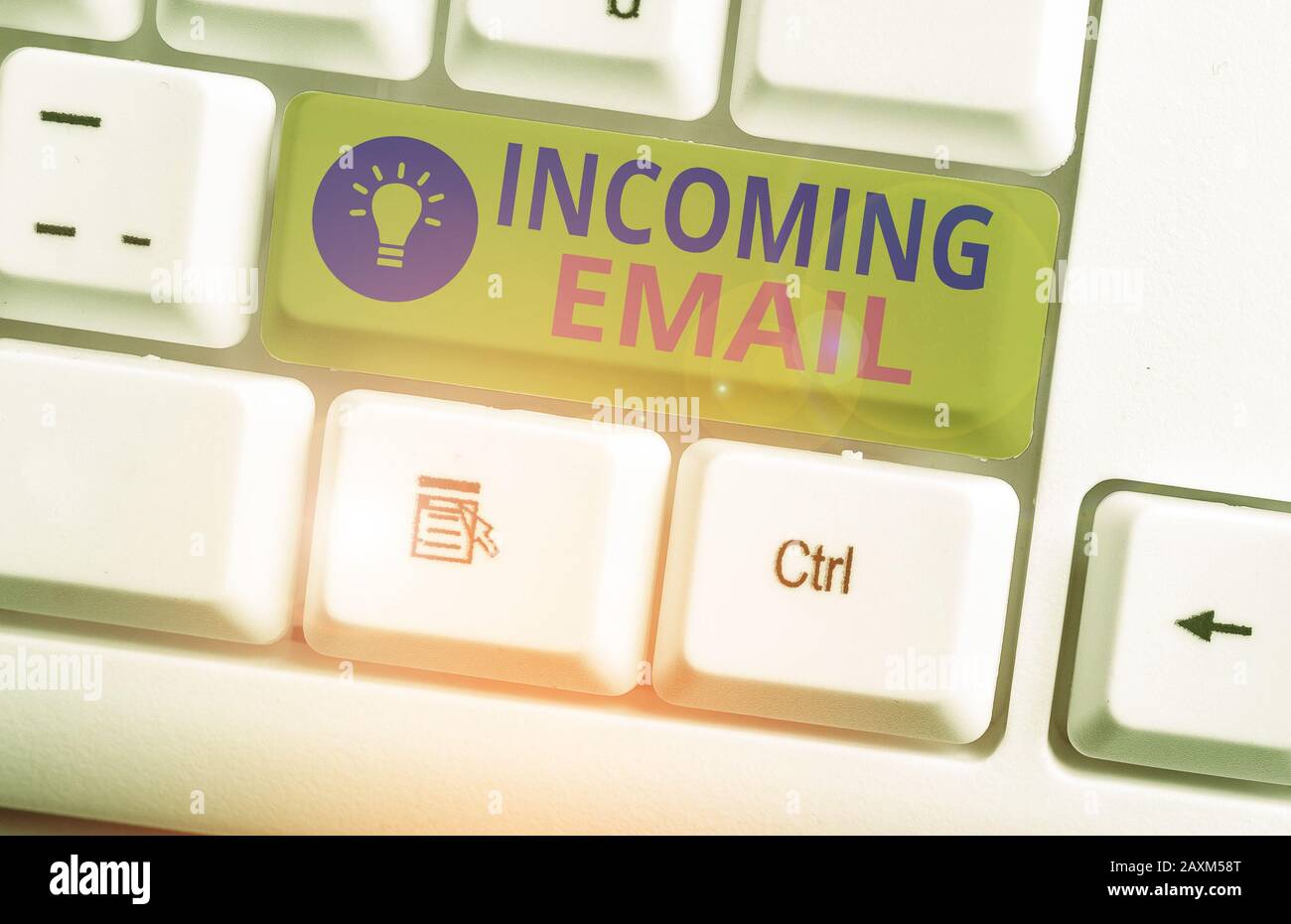 Conceptual hand writing showing Incoming Email. Concept meaning those ...