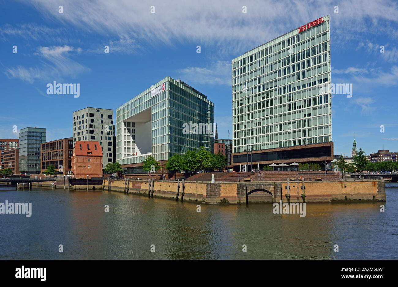 Europe, Germany, Hamburg, 'Hafencity', Ericus point, office buildings ...