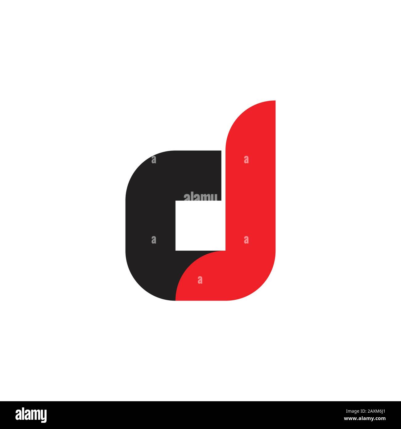 letter cd simple geometric square logo vector Stock Vector Image & Art ...