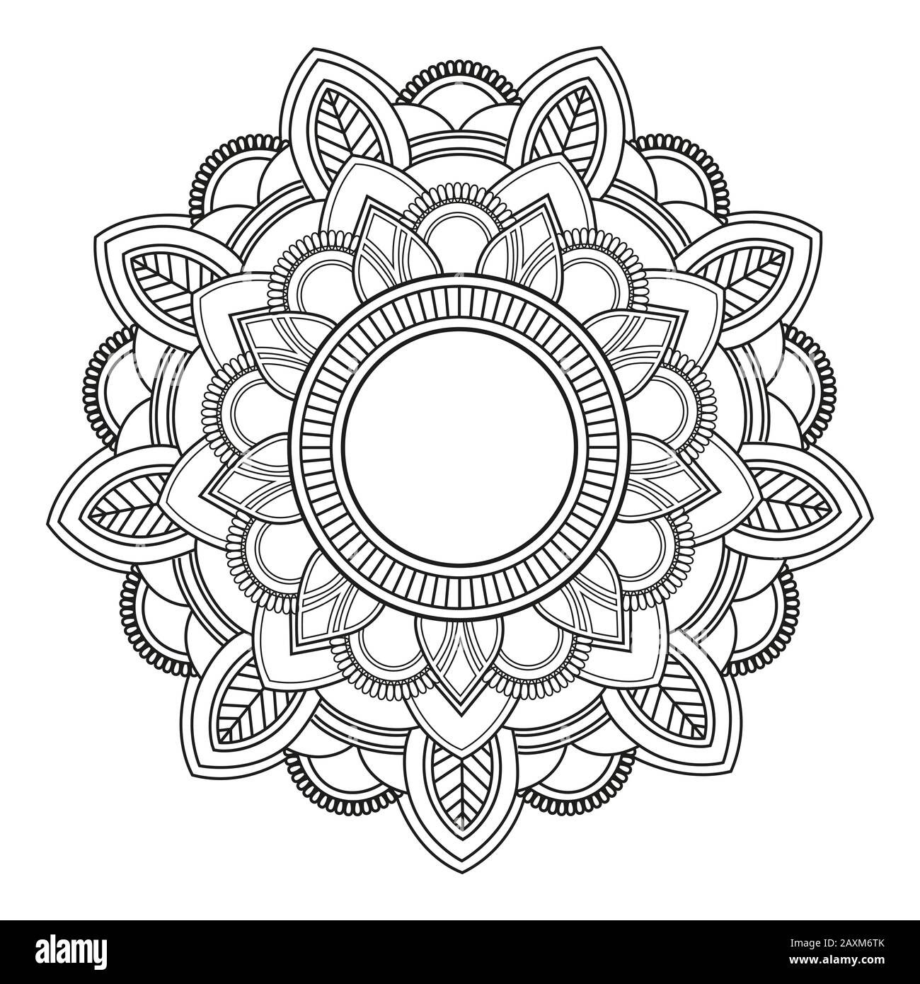 Ornamental circle Stock Vector Images - Alamy