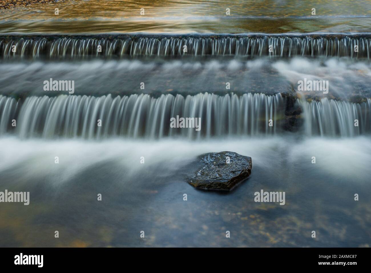 Stream weir hi-res stock photography and images - Alamy
