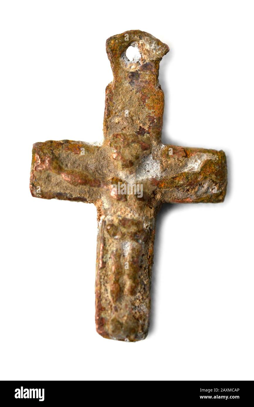 Archaeological find christian crosses hi-res stock photography and ...
