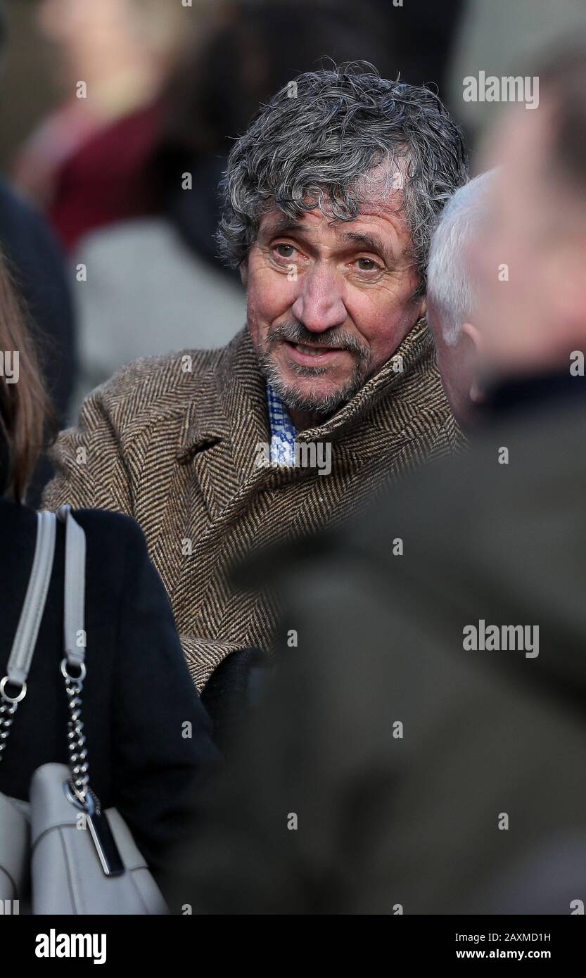 Former RTE broadcaster Charlie Bird following the funeral of journalist ...