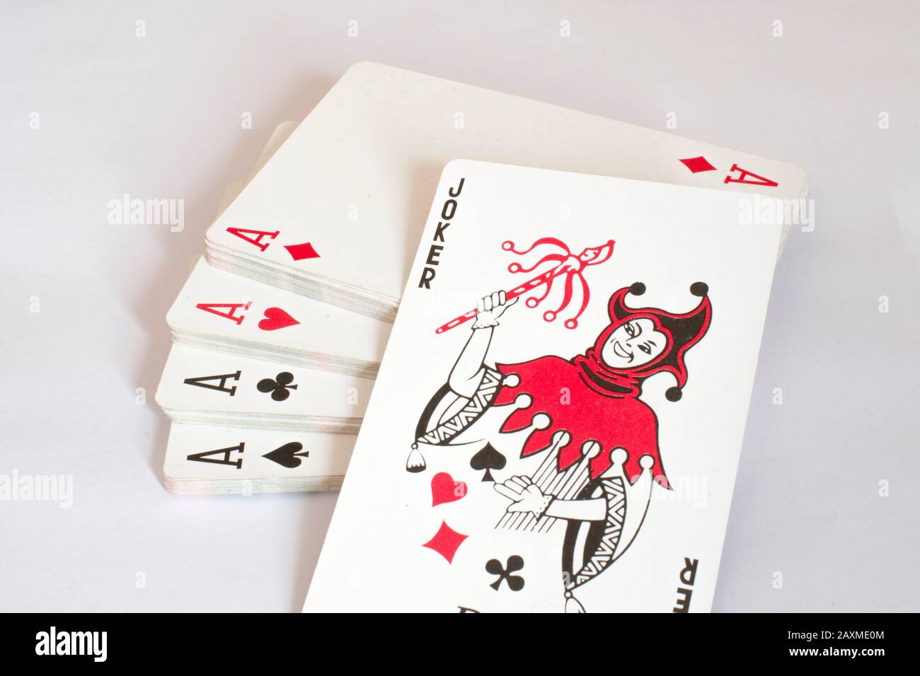 A playing card is a piece of specially prepared card stock, heavy paper ...