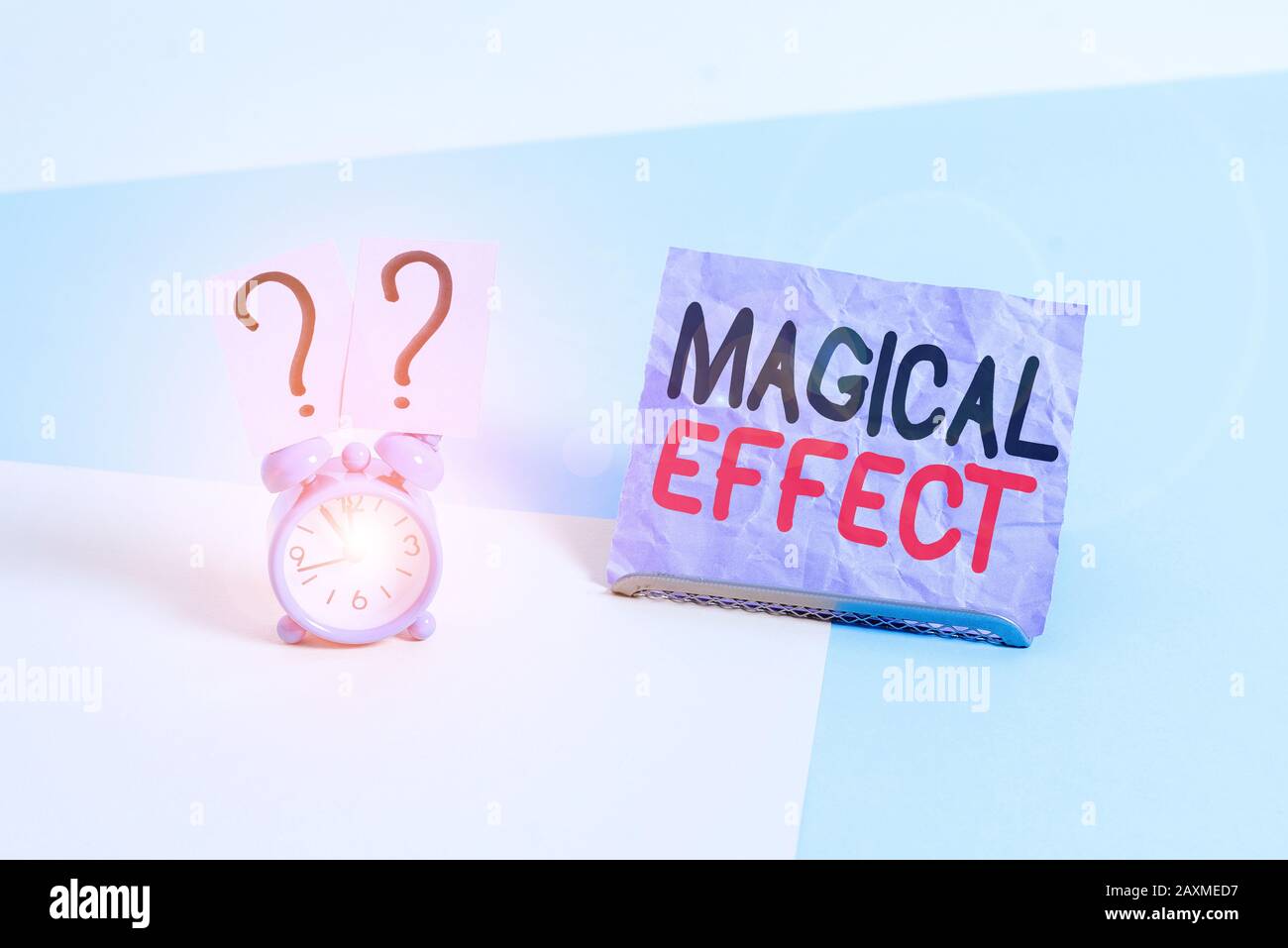 Handwriting text Magical Effect. Conceptual photo produced by or as if ...