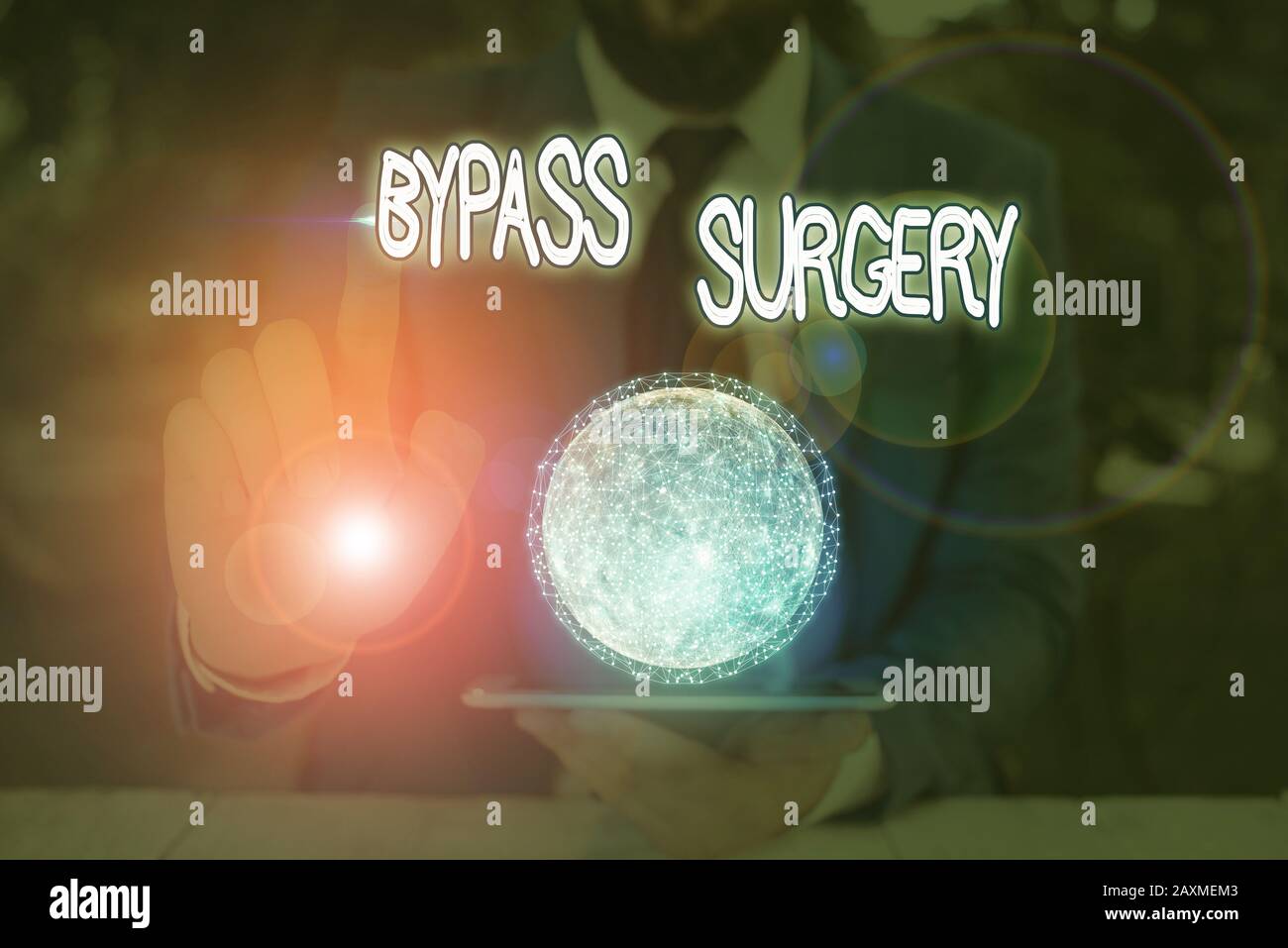 Text sign showing Bypass Surgery. Business photo showcasing type of ...