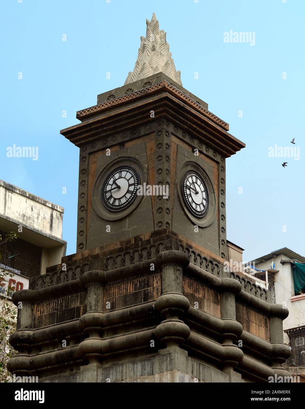 Parsi Bomonjee Hormarjee Wadia Clock Tower (1880), Bazaar Gate Street ...