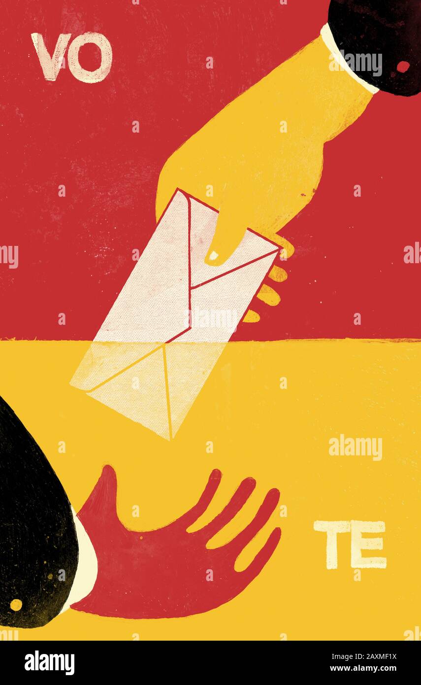 Ballot paper envelope hi-res stock photography and images - Alamy