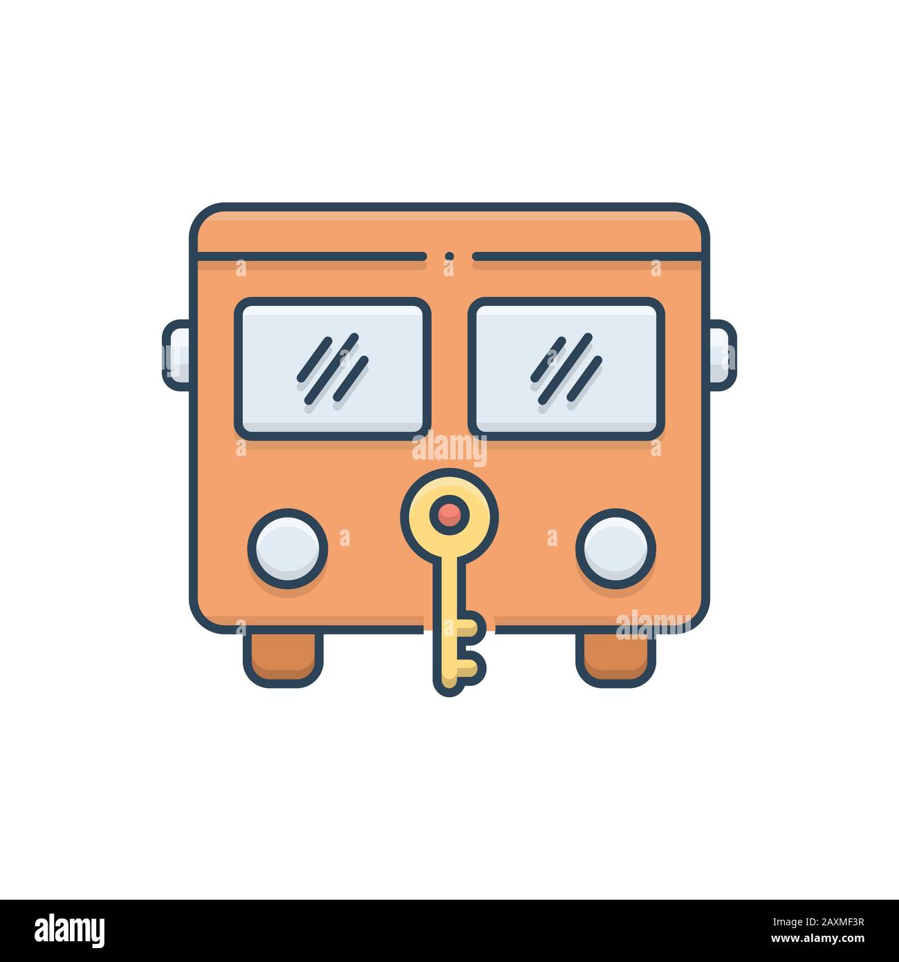 Illustration for Bus protection Stock Vector Image & Art - Alamy