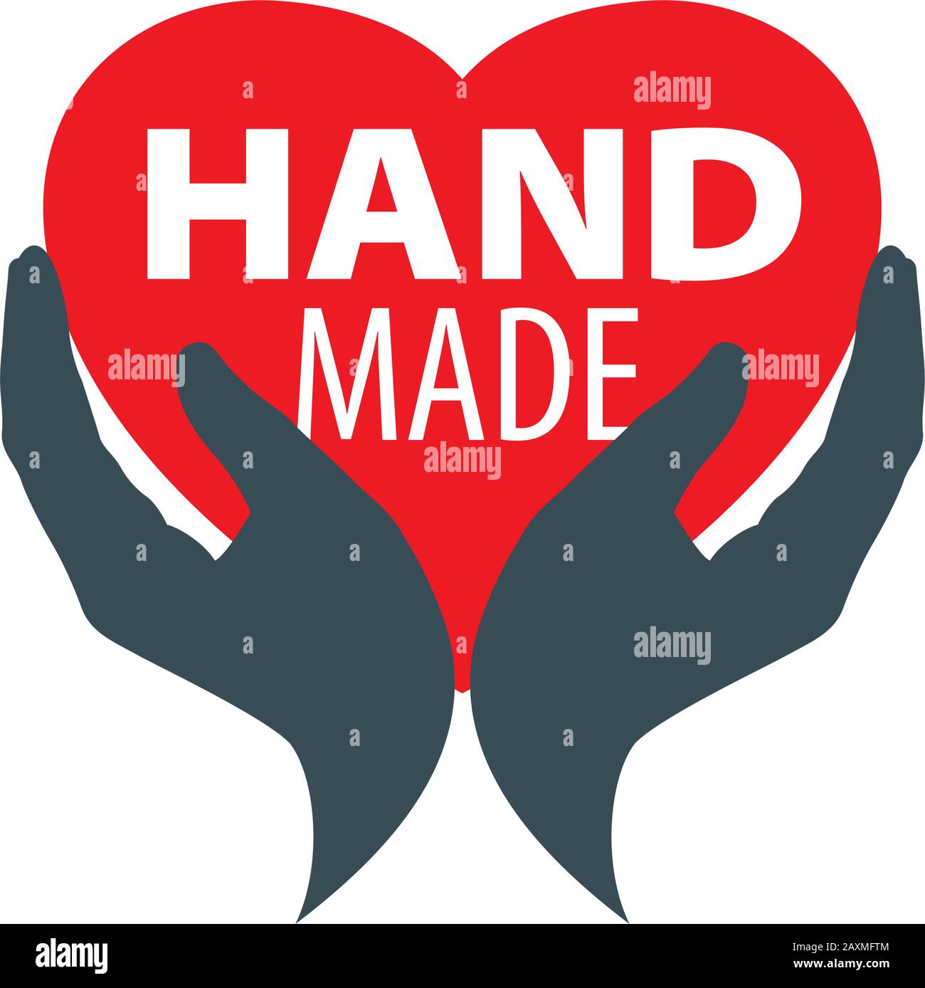 Vector icon handmade on a white background Stock Vector Image & Art - Alamy