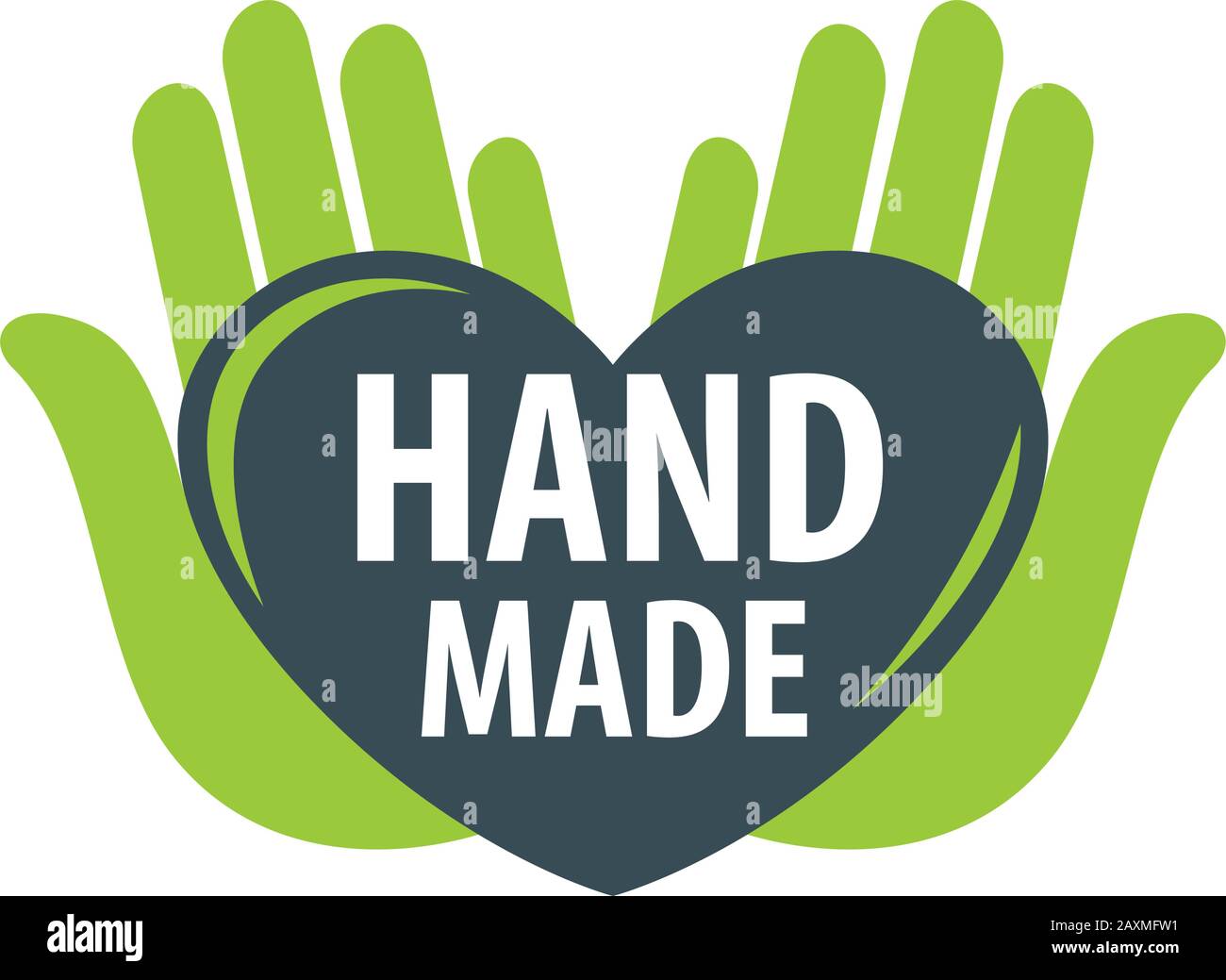 Vector icon handmade on a white background Stock Vector Image & Art - Alamy