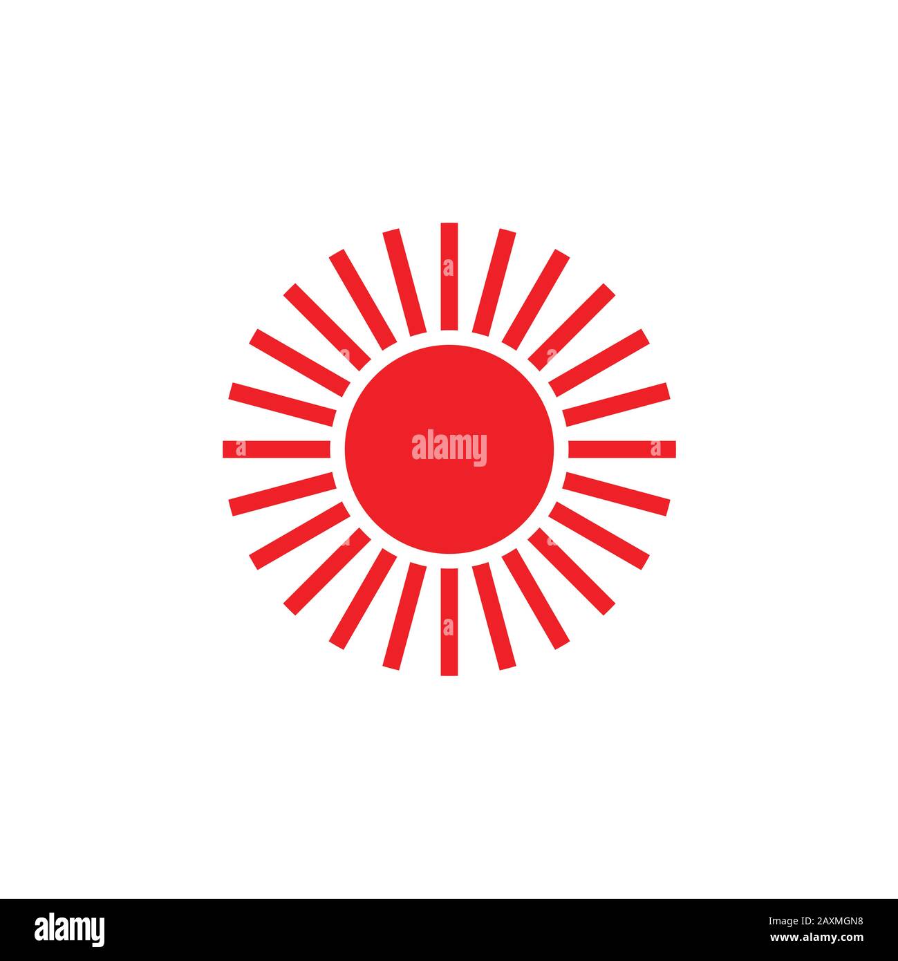 Beam burst sun Cut Out Stock Images & Pictures - Alamy