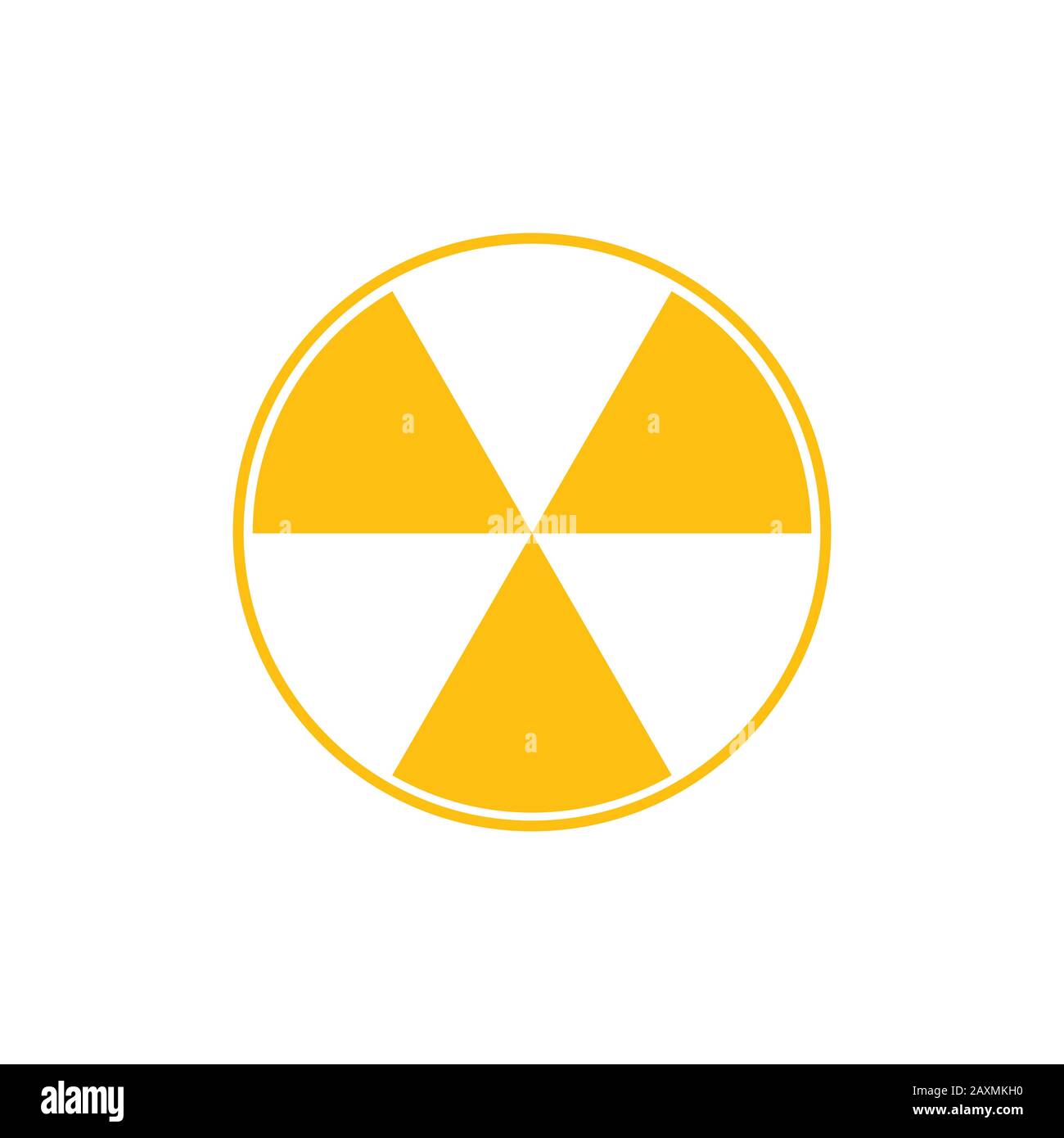 triangle danger shape logo vector Stock Vector Image & Art - Alamy