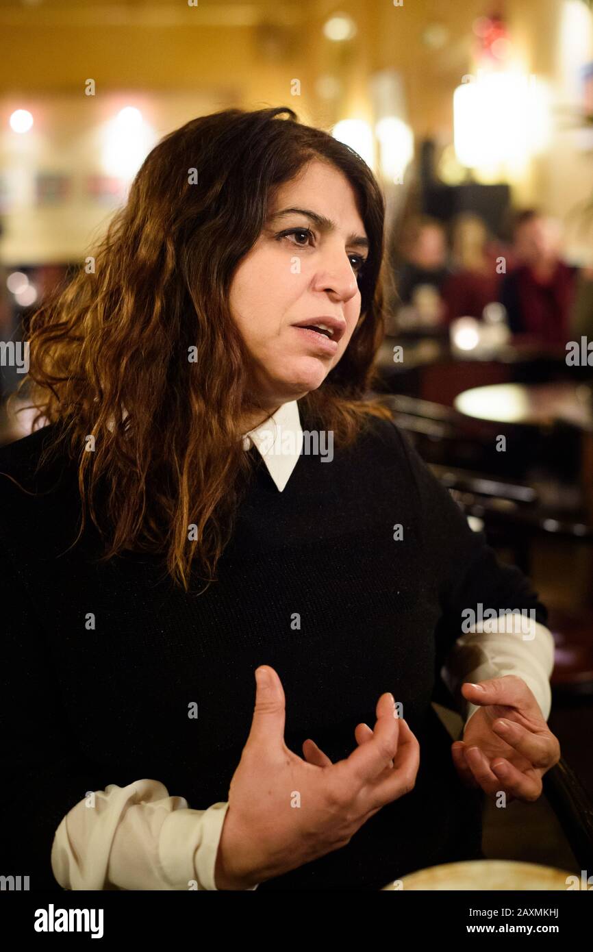 Berlin, Germany. 28th Jan, 2020. Sibel Yigitalp, former member of the ...