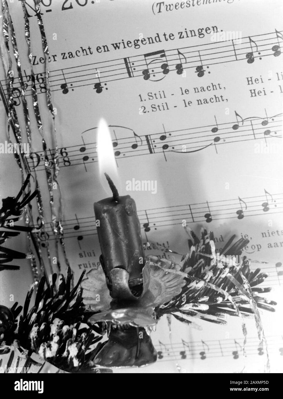 Festive decorations add Black and White Stock Photos & Images - Alamy