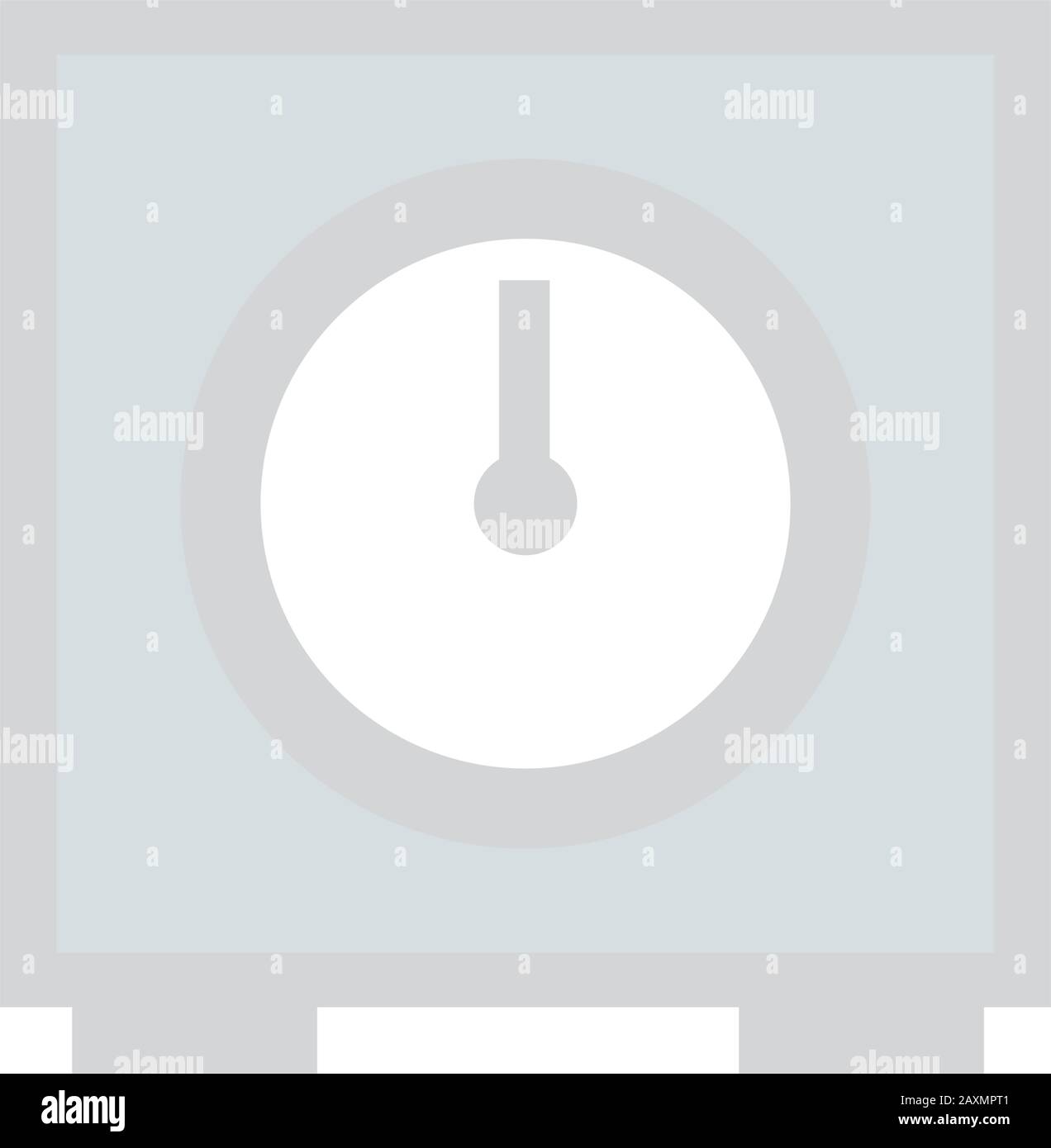 metal safe on white background vector illustration design Stock Vector ...