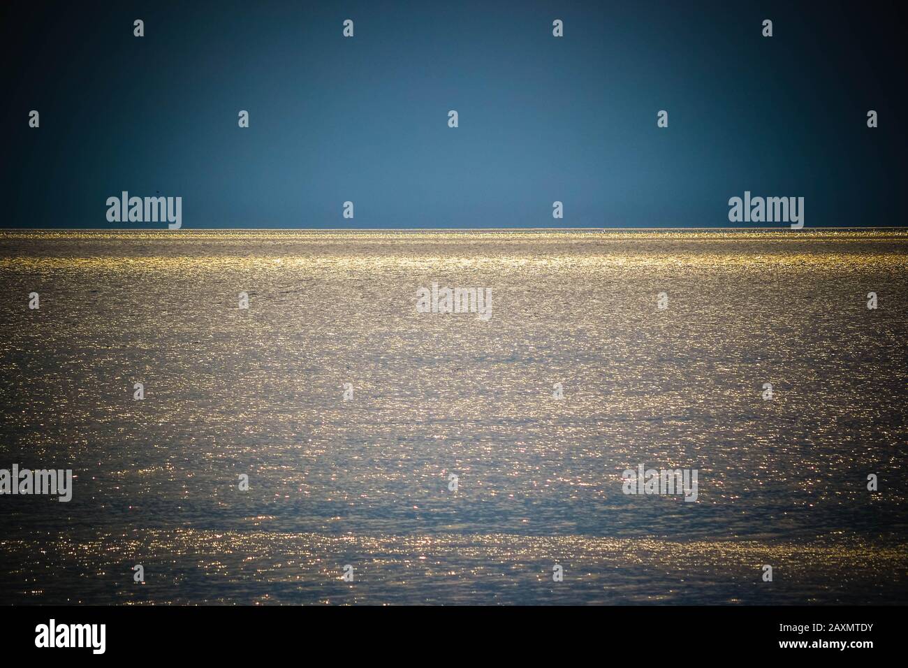 background reflection of the sun the sea and the sky Stock Photo - Alamy
