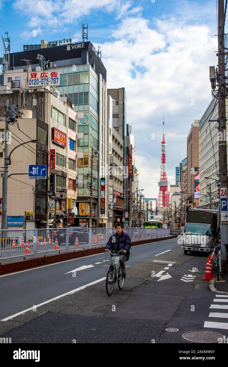 Tokyo tv tower hi-res stock photography and images - Alamy