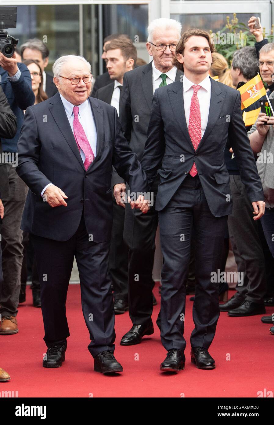 12 February 2020, Baden-Wuerttemberg, Offenburg: Publisher Hubert Burda ...
