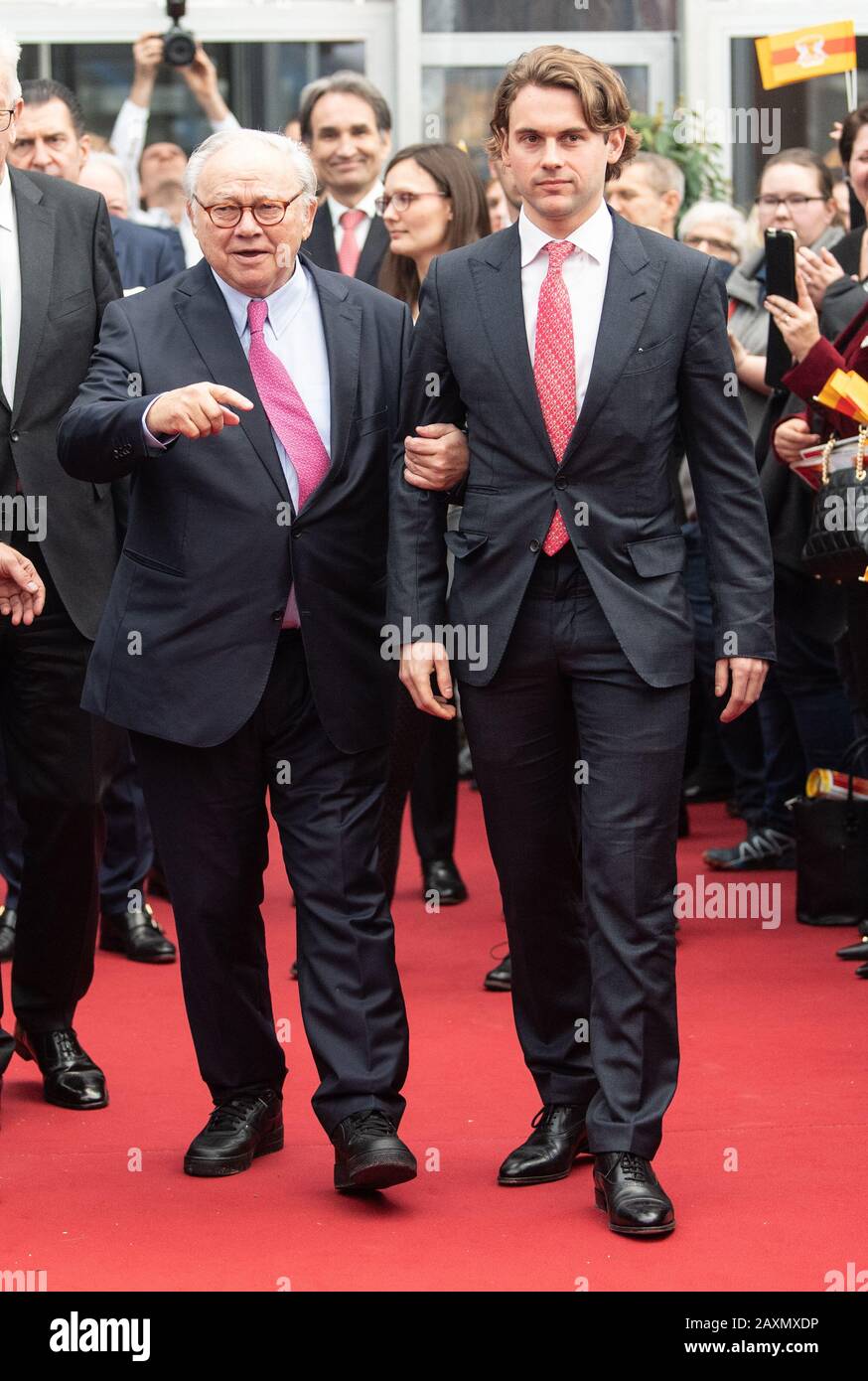 12 February 2020, Baden-Wuerttemberg, Offenburg: Publisher Hubert Burda ...