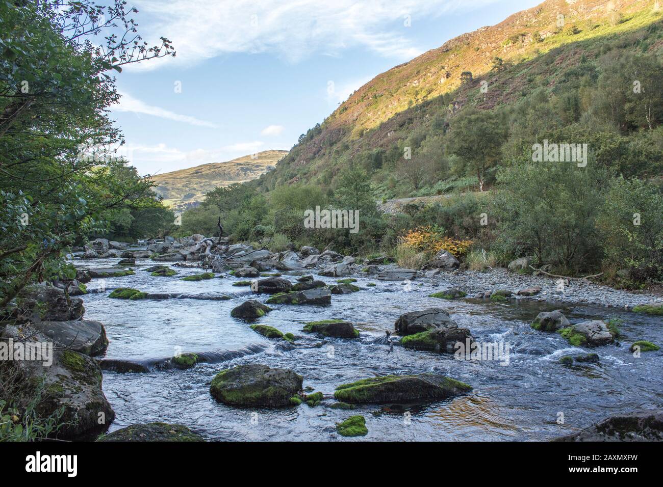 Rivers in Snowdonia National Park, Wales Stock Photo - Alamy