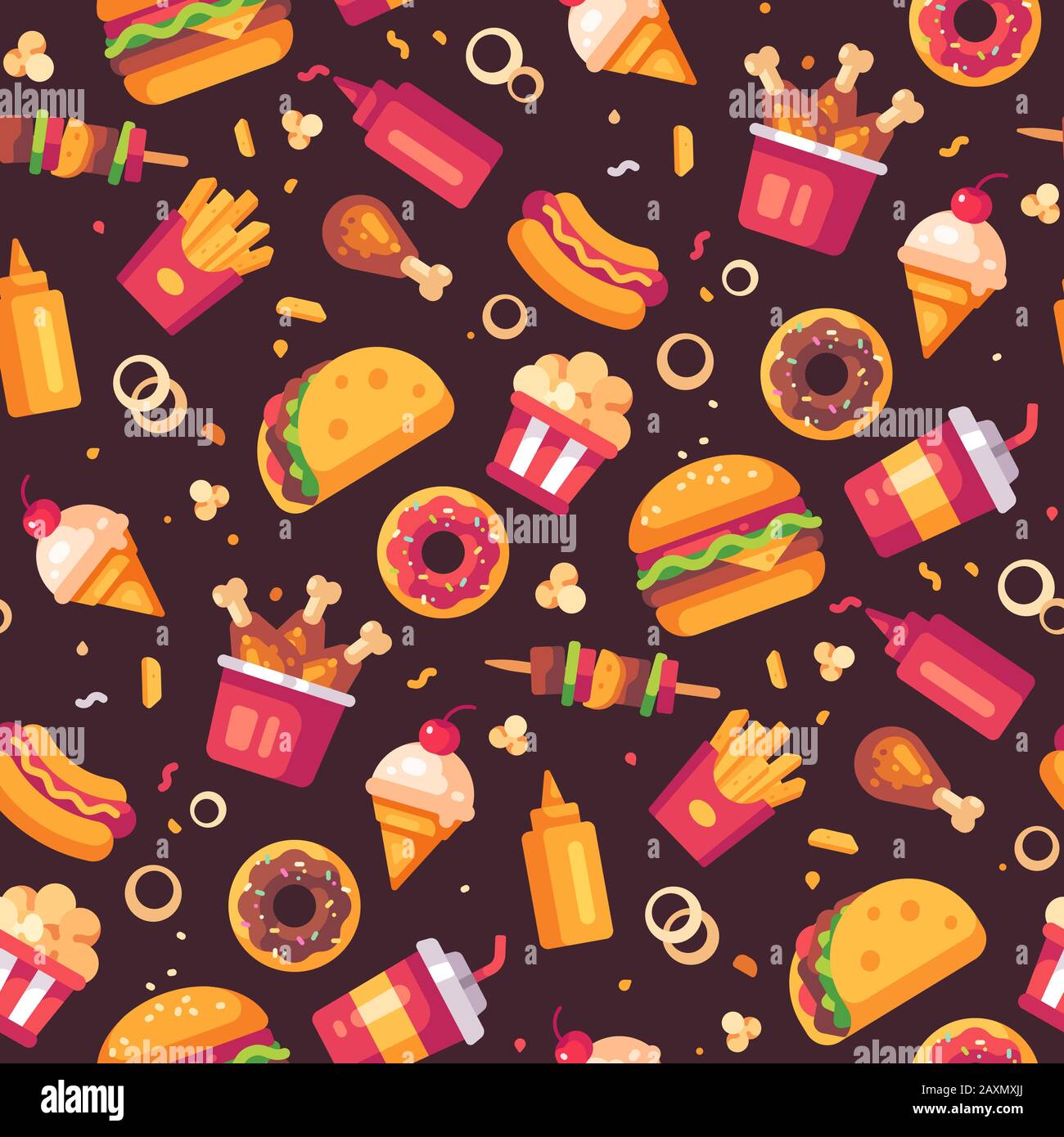 Food menu icons hi-res stock photography and images - Alamy