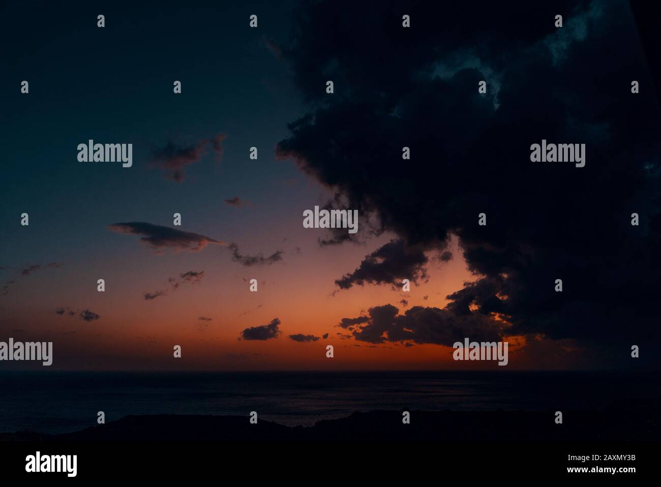 Cretan sunset hi-res stock photography and images - Alamy