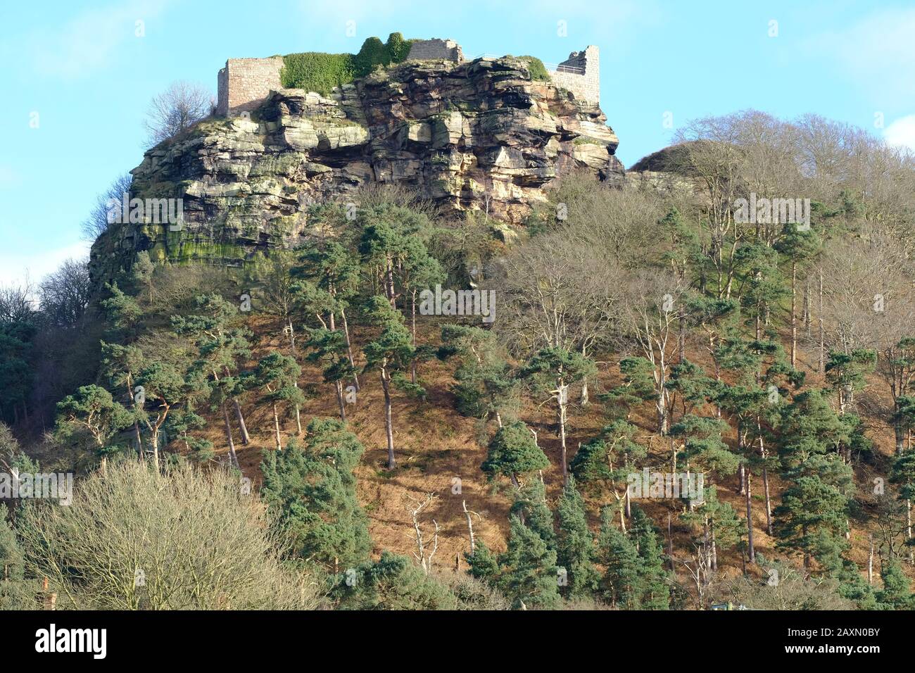 Beeston Castle, Stonework, Monument, Rocky Crag, Curtain Walls, Royal ...